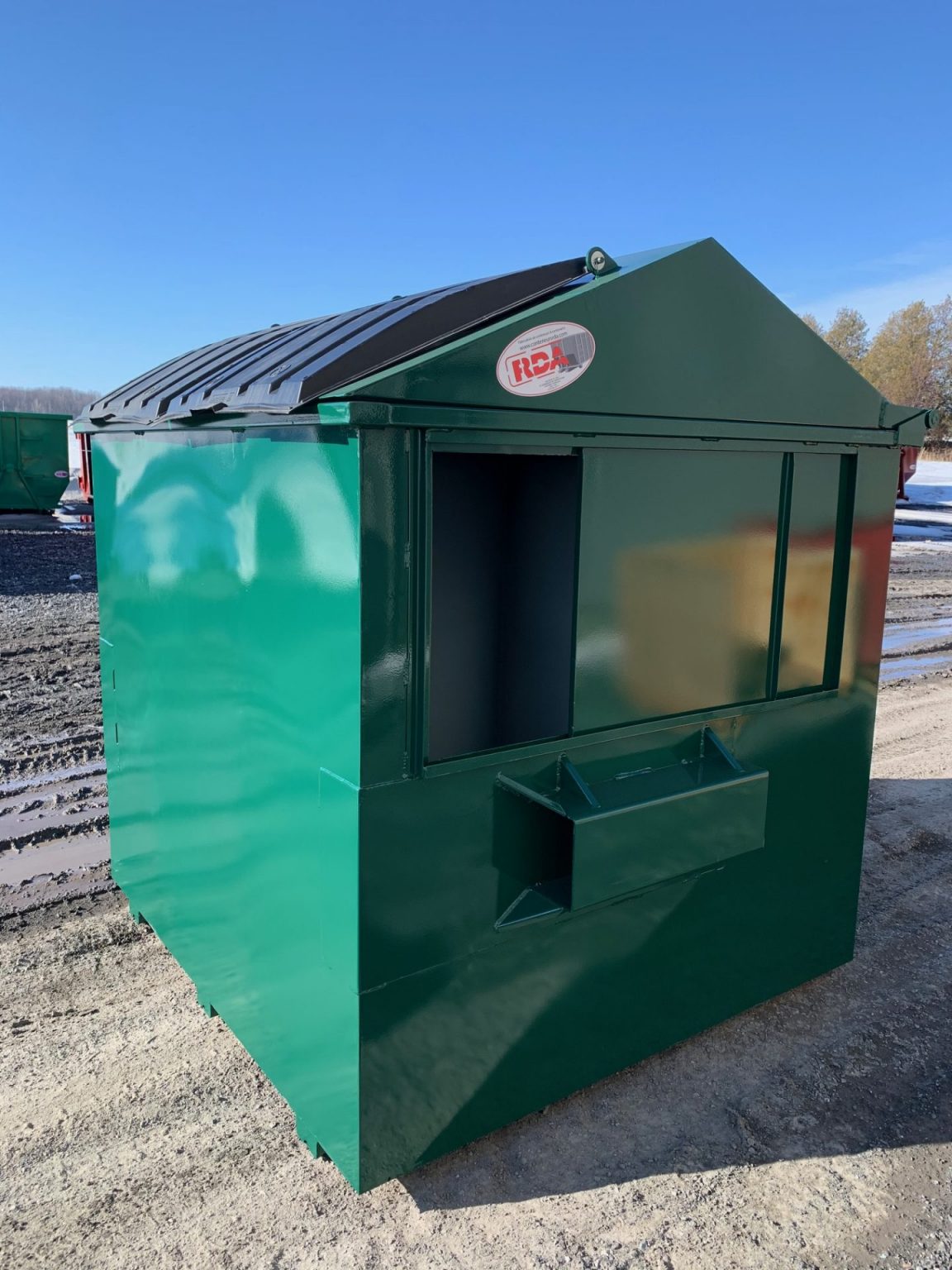 Modèle à pignon - Conteneurs RDA - Les Entreprises RD Allard inc.