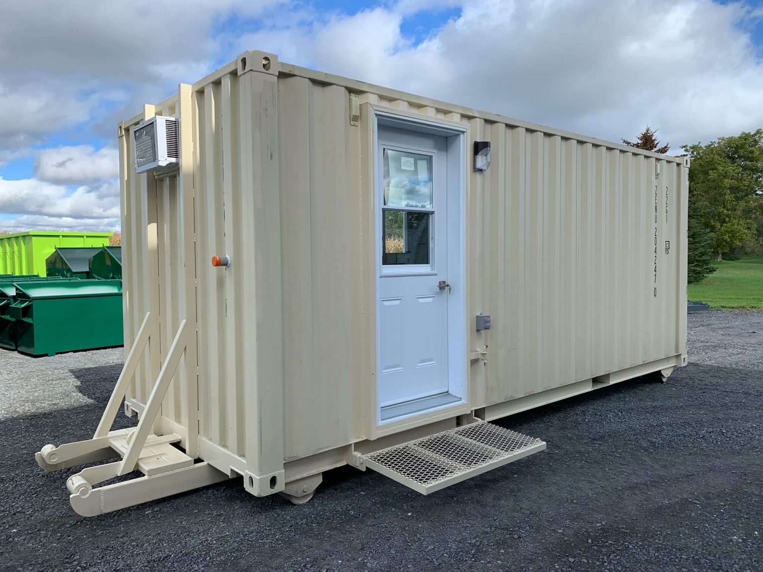 Conteneur maritime de chantier - Les Entreprises RD Allard inc.